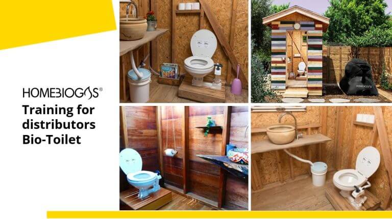 Bio-Toilet distributors training